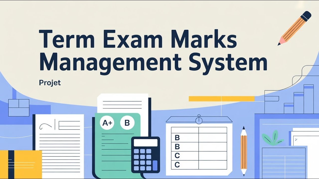 TERM EXAM MARKS MANAGEMENT SYSTEM - YouTube