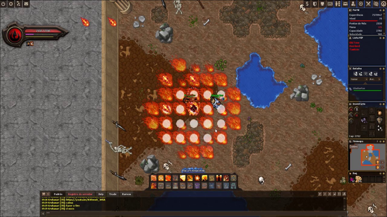 Apresentando Vocações: Fire Bender - Tibia Avatar - YouTube