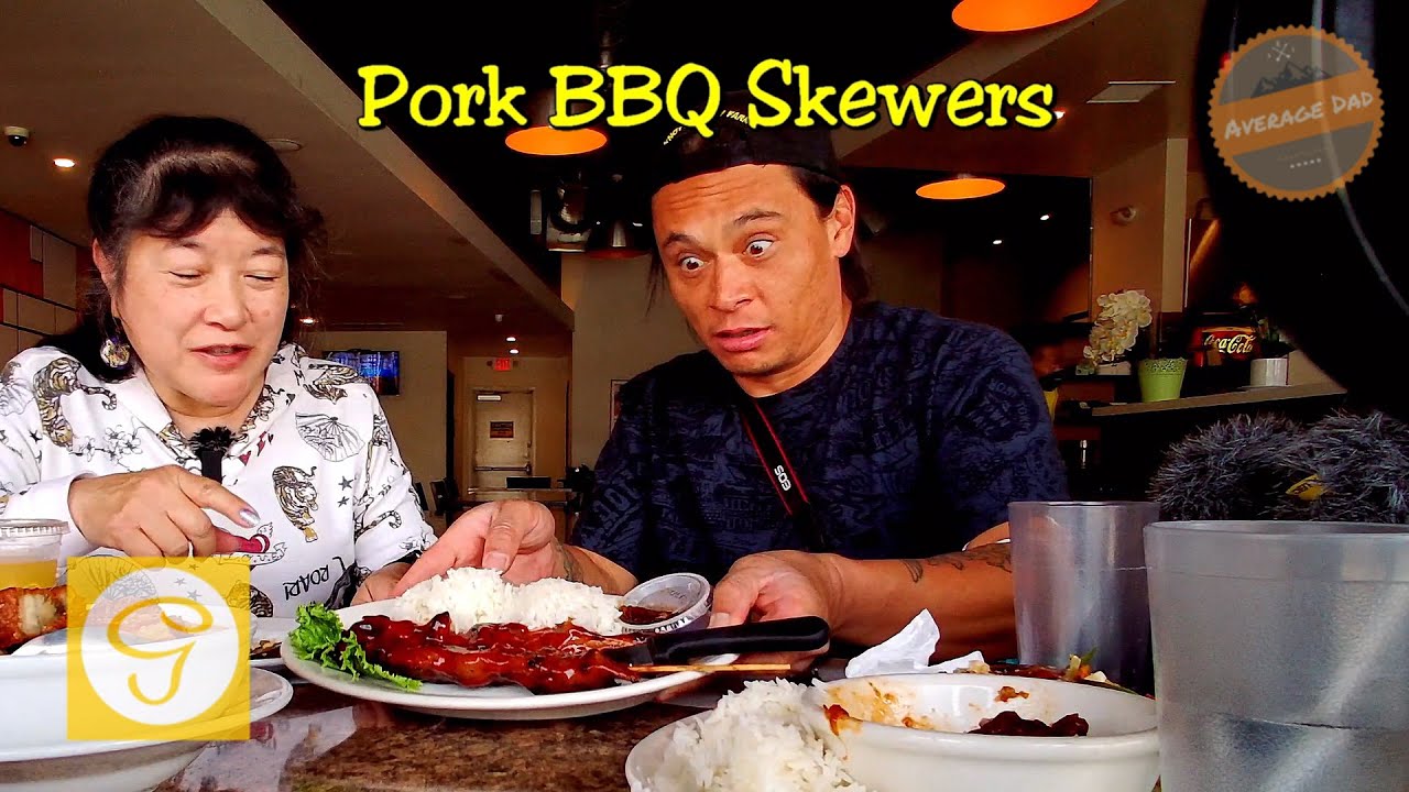Pork BBQ Skewers Combo at Goldilocks #2022WinterWonderSnacks # ...