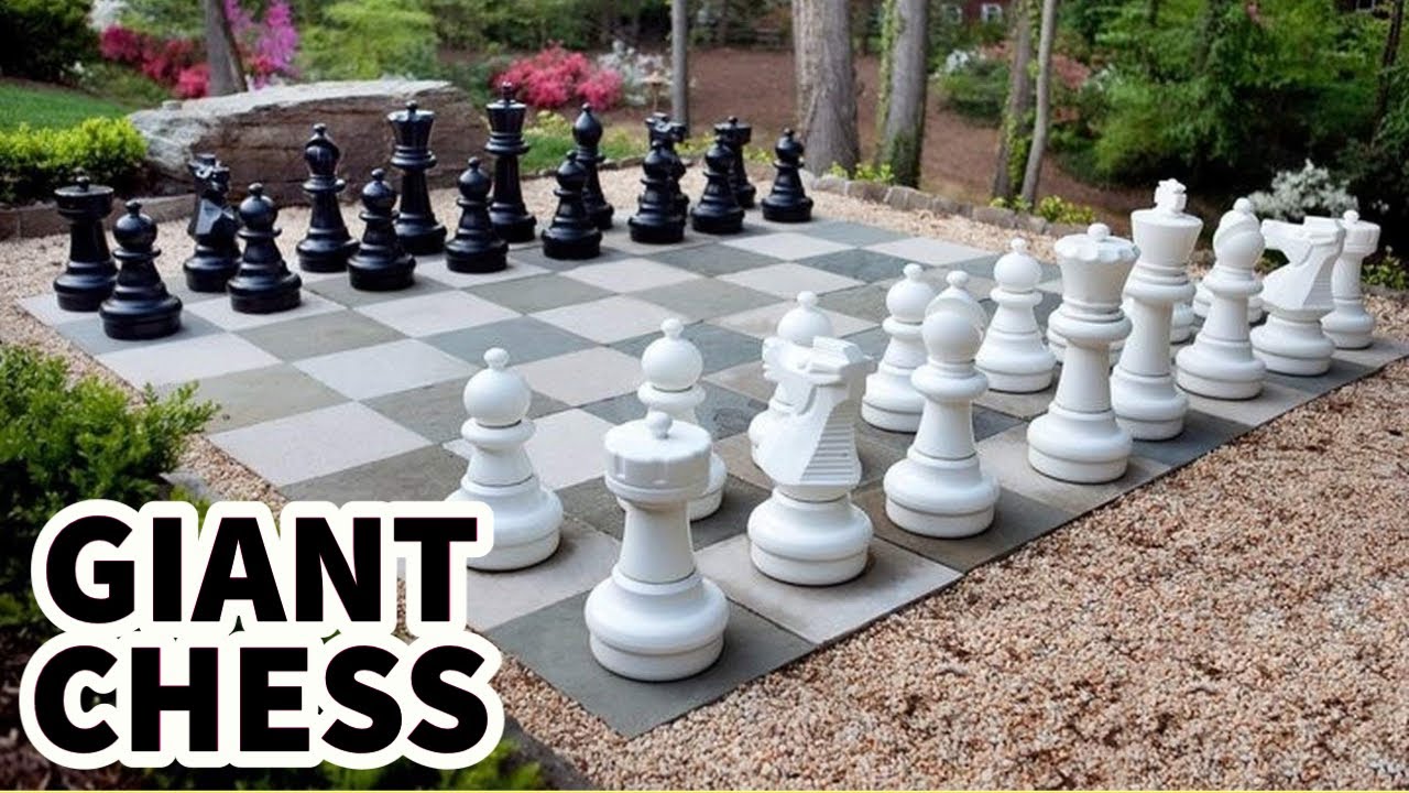 Playing Giant chess | CHESS - YouTube
