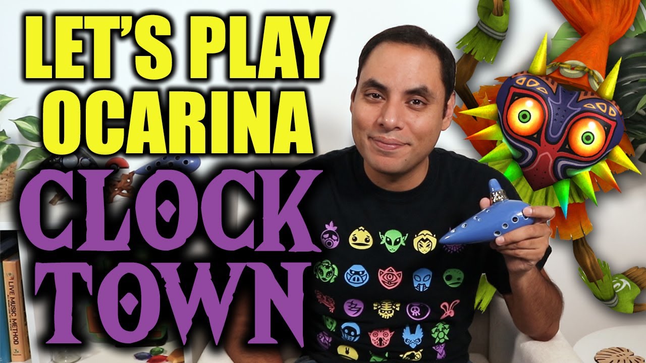 Clock Town Theme (Majora's Mask) - Ocarina Tutorial with Tabs & Sheet ...