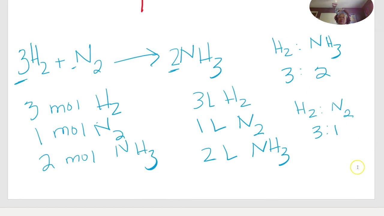 Stoichiometry Problem #1: How to Calculate moles in a word - YouTube