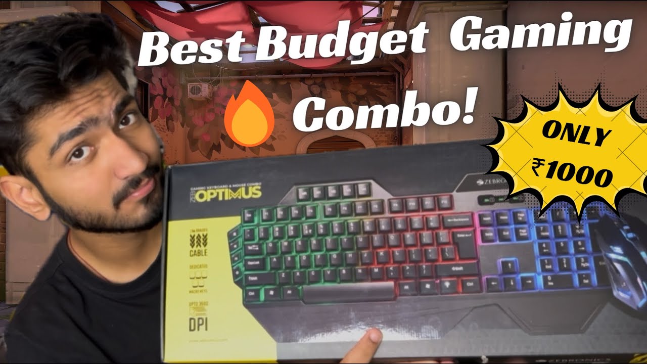 I Found an AMAZING Budget Gaming Keyboard and Mouse Combo Under ₹1000 ...