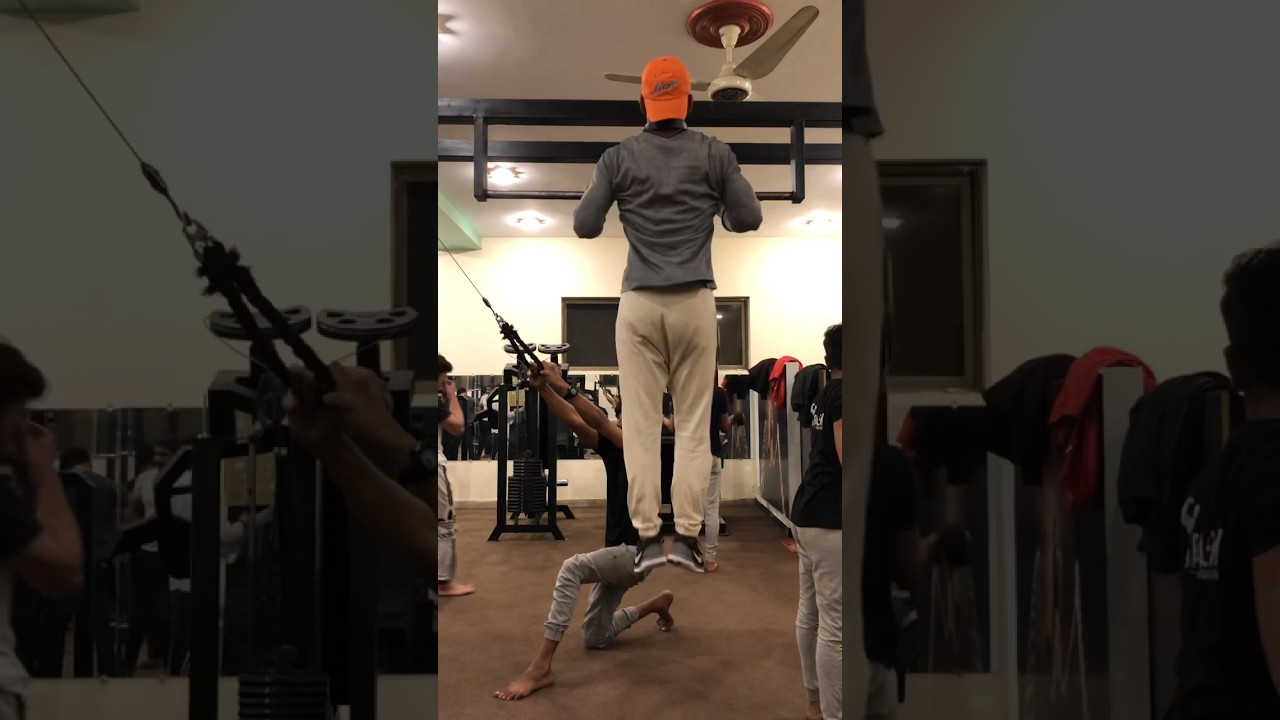 Day 1 muscle pull up practice it will be continue till the perfect pullups #practice #gym #short ...