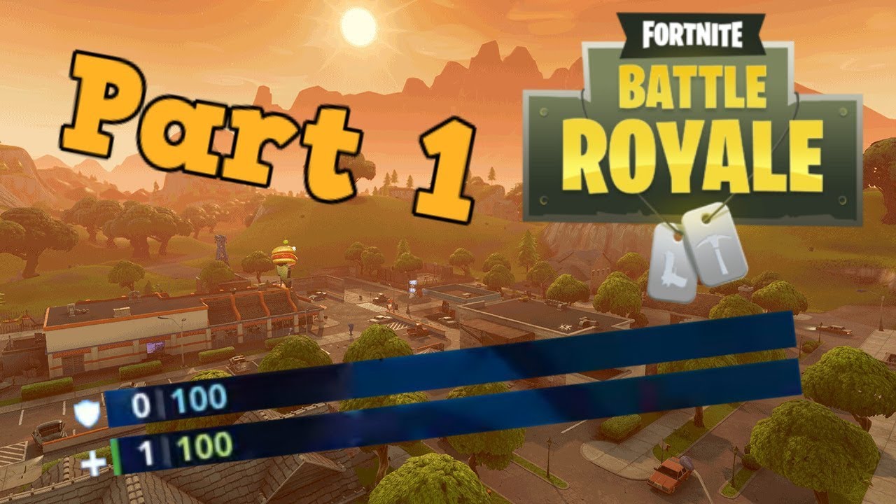 1 HP LEFT! | Fortnite Battle Royale | Part 1 - YouTube