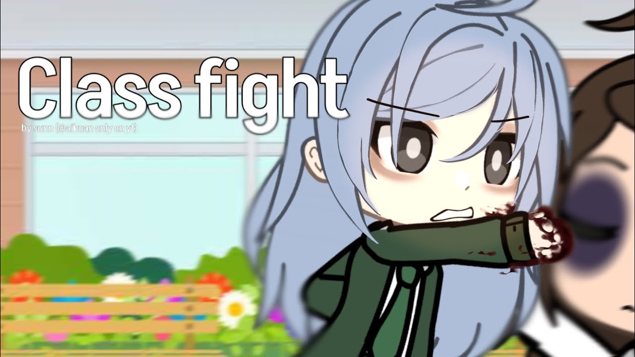 class fight | glmv | !slight blood! - YouTube