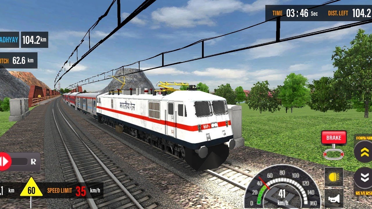 Realistic Train Physics | Indian Train Sim 2023 - Android Gameplay ...
