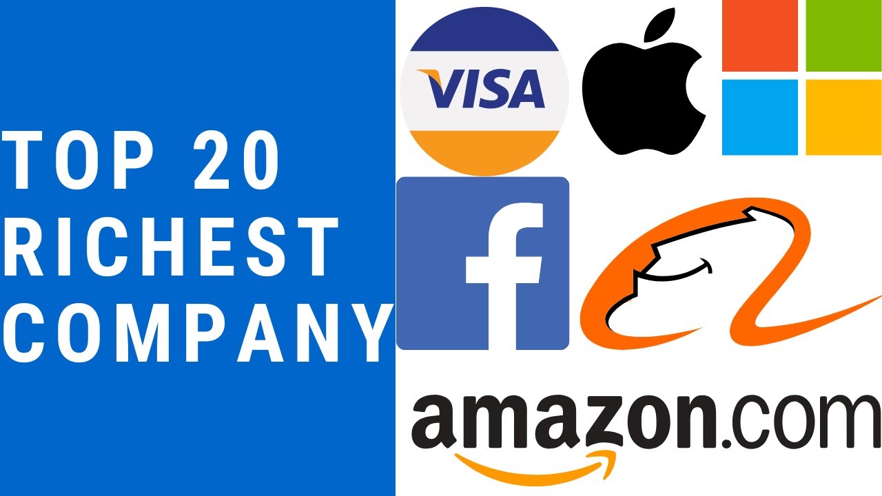 TOP 20 Richest Company in The World by Market Capitalization - YouTube