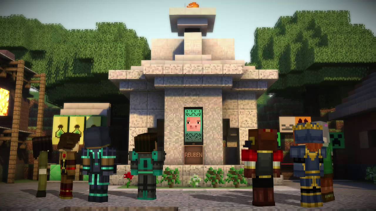 minecraft story mode episode 4 part 17 xbox one - YouTube