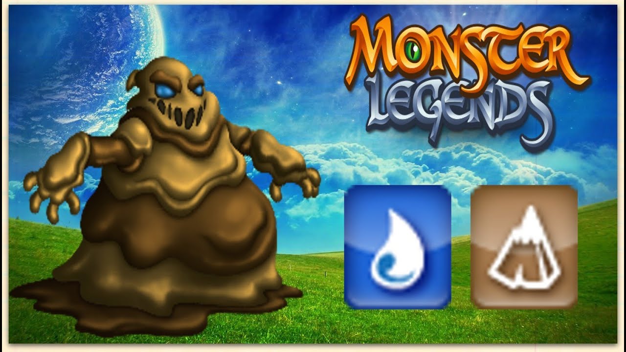Monster Legends - Sludger [Training Skill & Combat] - YouTube