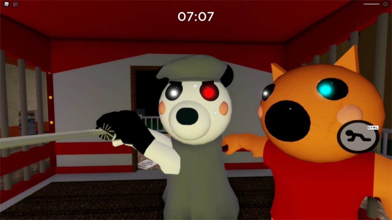Roblox Double Pandy & Foxy Jumpscare - Roblox Piggy 2 - YouTube