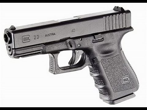 Glock G23 .40 Cal. How to Field Strip - YouTube