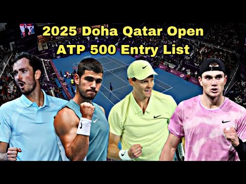 2025 Doha Qatar Open ATP 500 Entry List (Player List) | Men’s Tennis ...