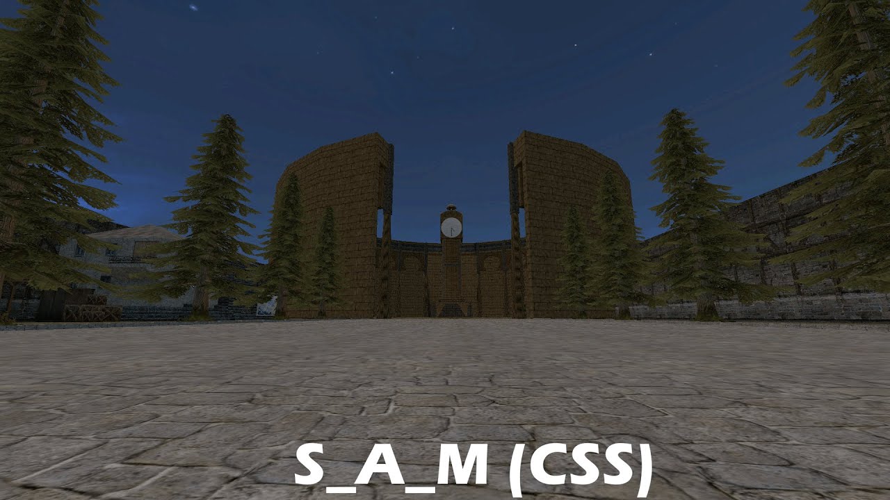(CSS ZE) My favorite map of all time ze_s_a_m_a40_css3 All stages Part ...