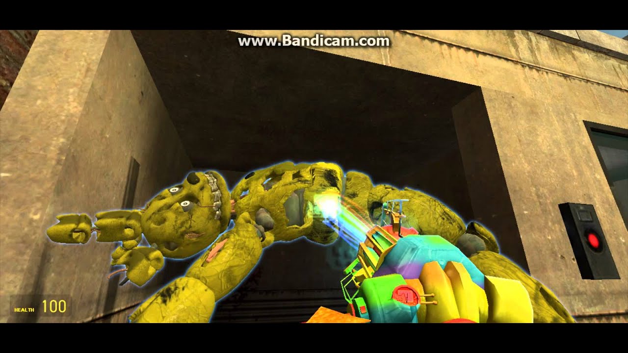 Garry's Mod: I CAN"T KILL SPRING TRAP!!! - YouTube