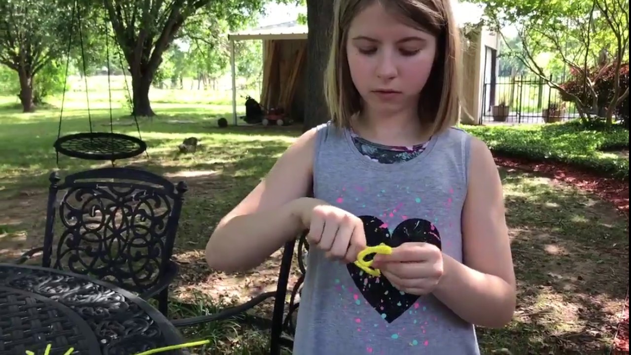 Make letters and spelling words with flexible sticks. - YouTube