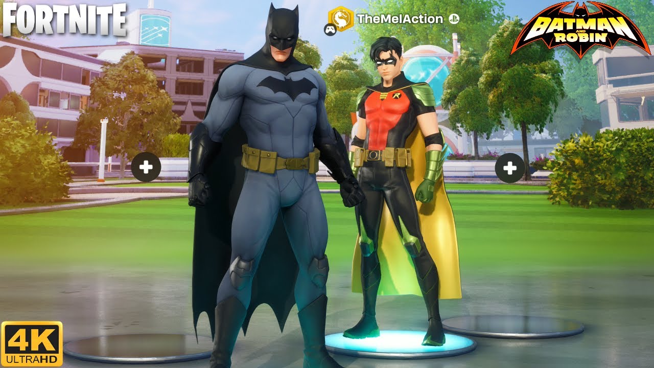 Batman and Robin DUOS MATCH - Fortnite Chapter 6 Season 3 (4K 60FPS ...