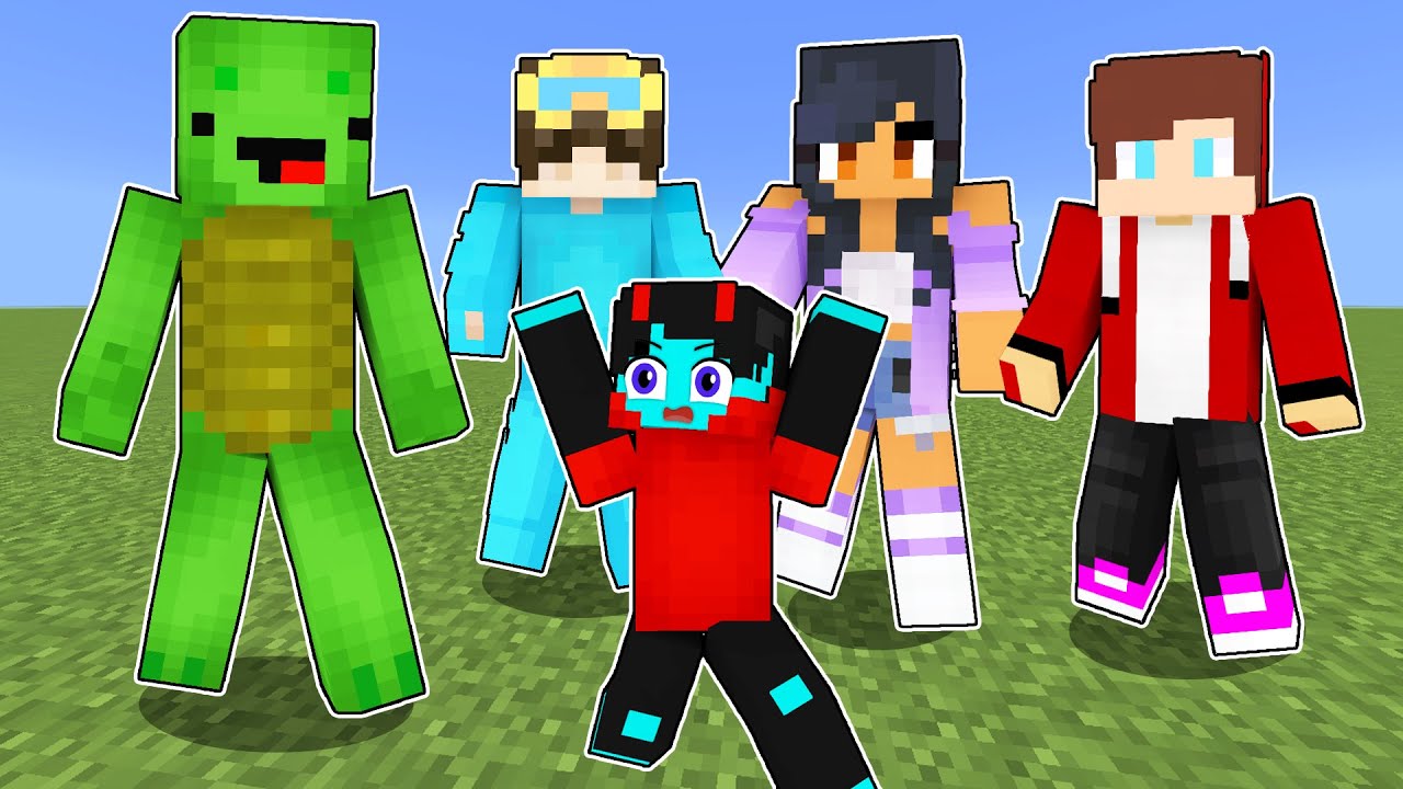 i Trapped in Minecraft YOUTUBERS! - YouTube