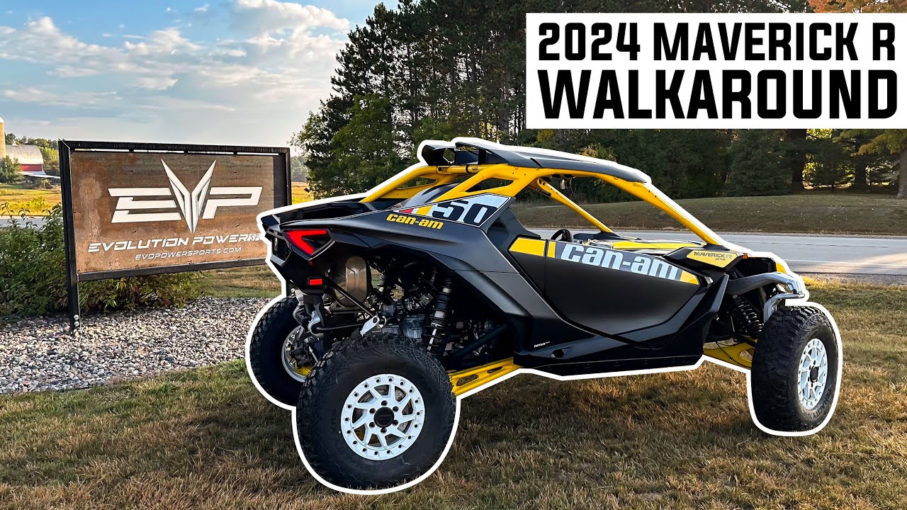 2024 Can-Am Maverick R Walkaround - YouTube