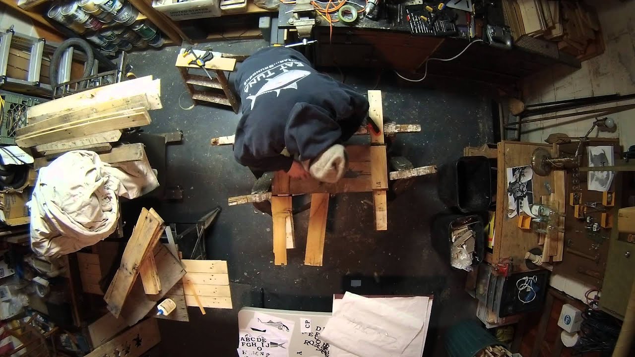 Pallet Art- Boat Timelapse - YouTube