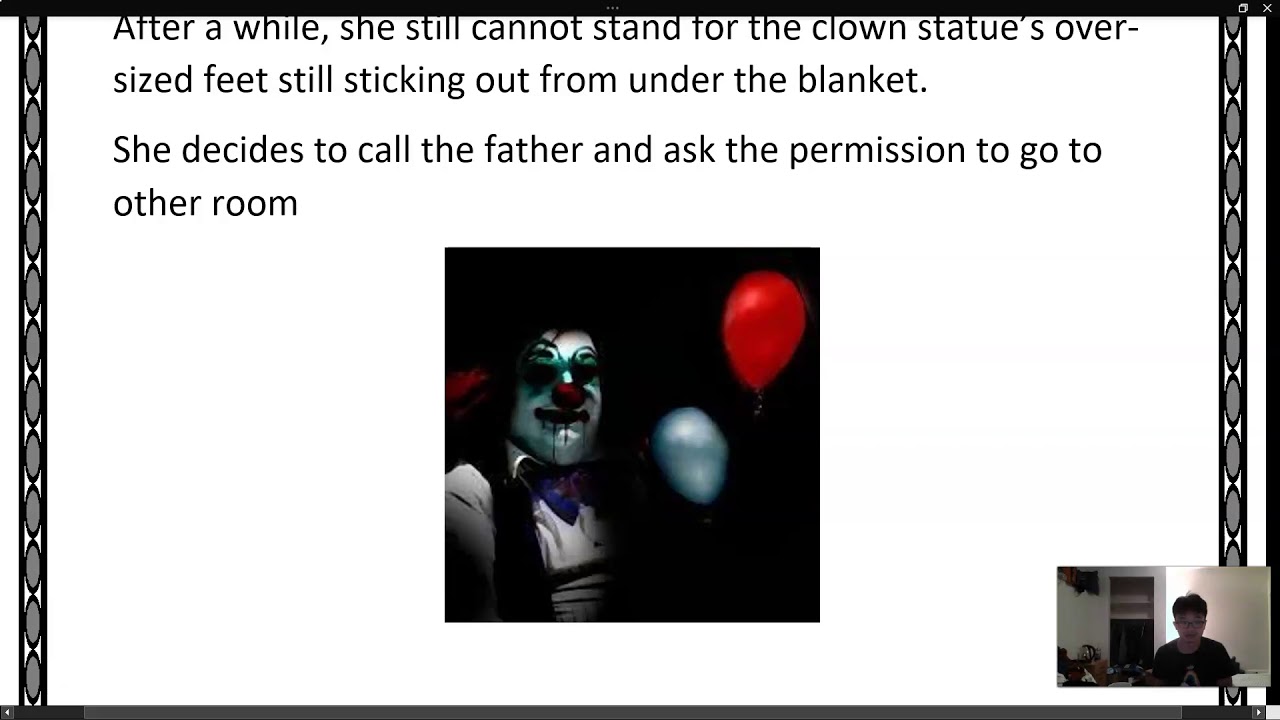 The Clown Statue - YouTube