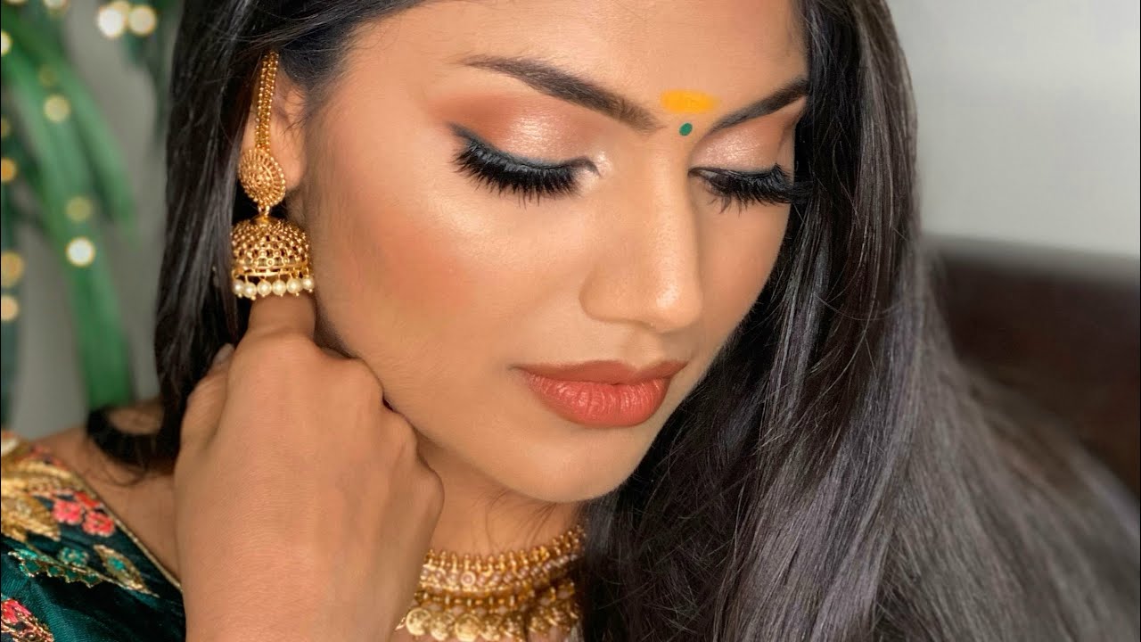 Onam Makeup Tutorial | Traditional Malayali Makeup - YouTube