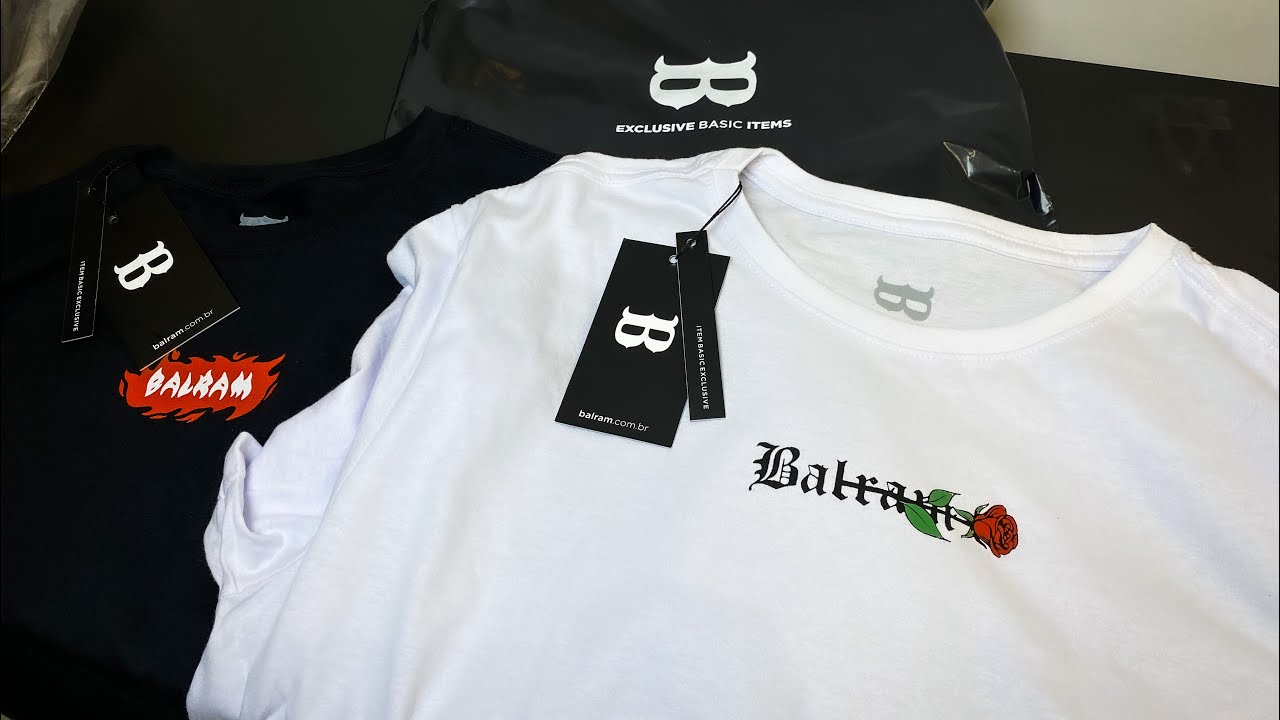 Unboxing Balram Main! Camisetas promocionais - YouTube