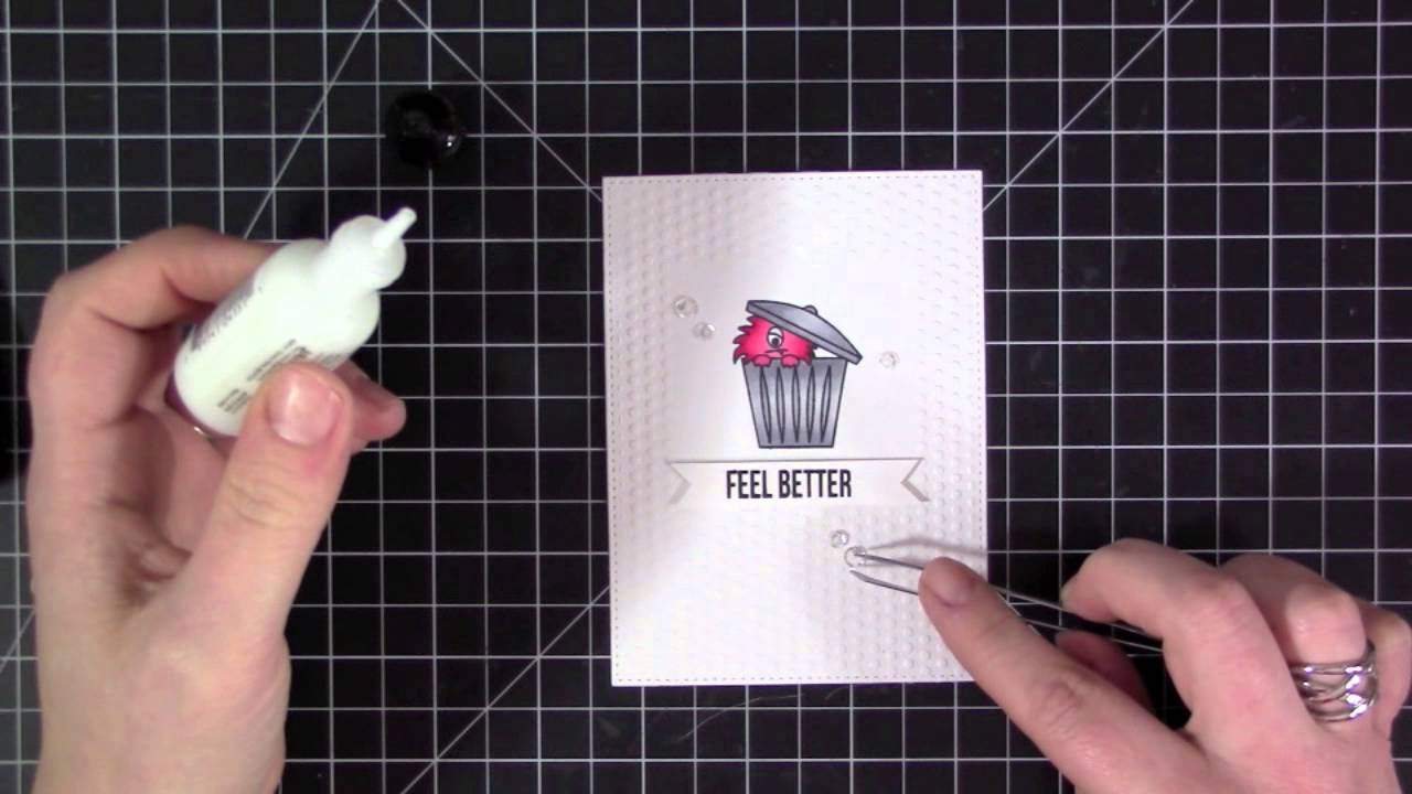 Feel Better Card | Create a Smile Stamps - YouTube