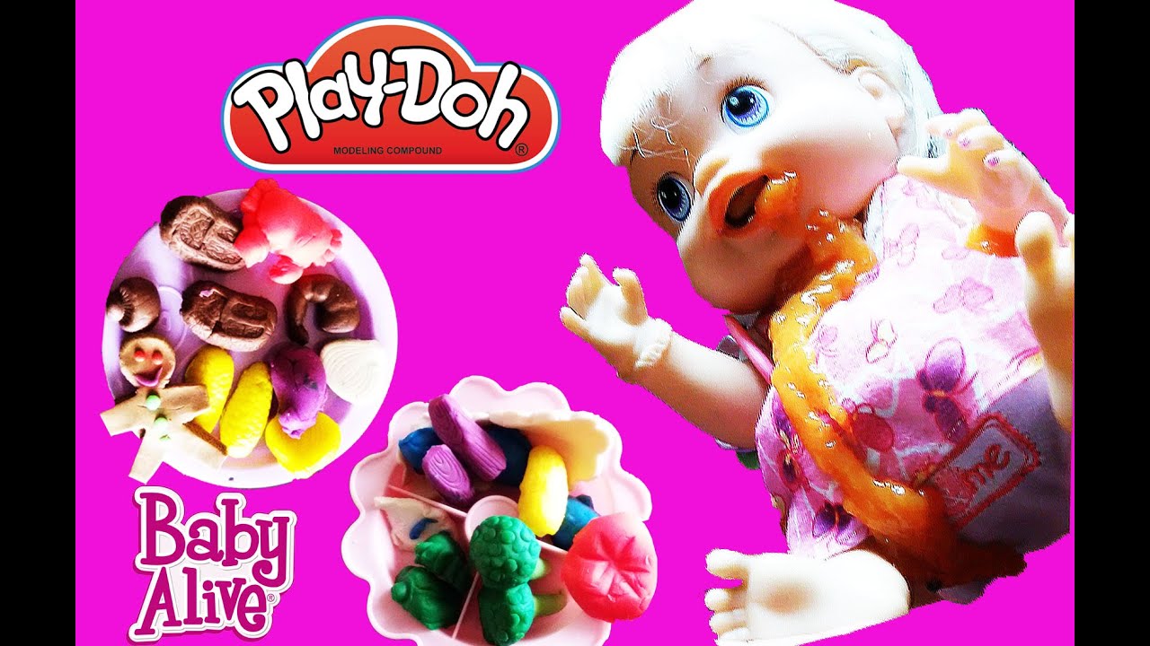 BABY ALIVE VOMITS SHE WAS SO HUNGRY SHE ATE ALL THE FOOD AND FELT SICK ...