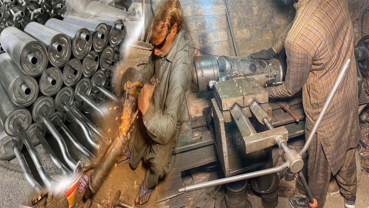 Manufacturing Process of Car Exhaust Muffler Manufacturing of Car ...
