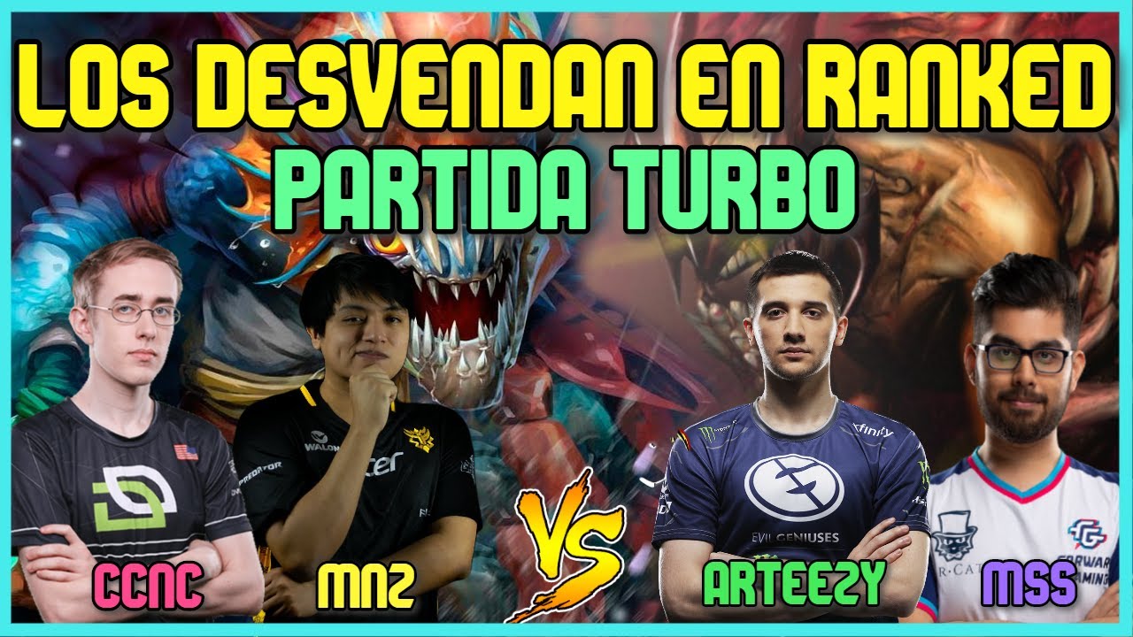 LOS DESVENDAN EN RANKED MNZ, CCNC VS ARTEEZY, MSS, KITRAK EN RANKED ...