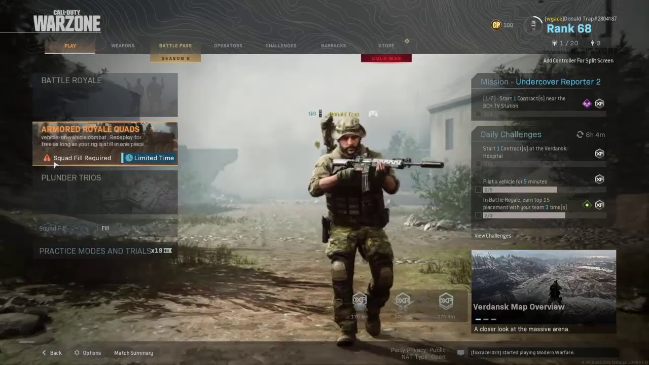 (warzone) wtv stream - YouTube