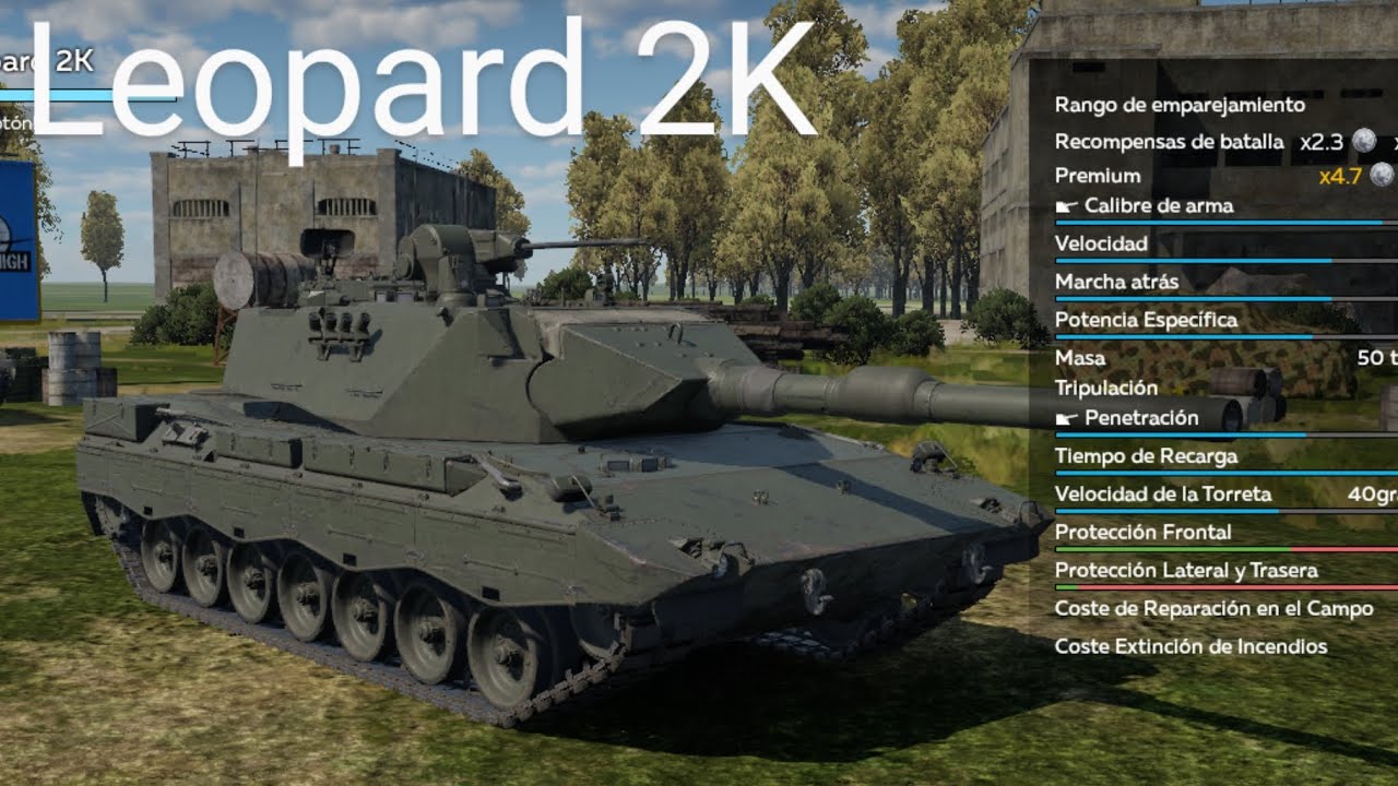 Leopard 2K 🇩🇪 - Sencillamente espectacular - Poderío Alemán - War ...