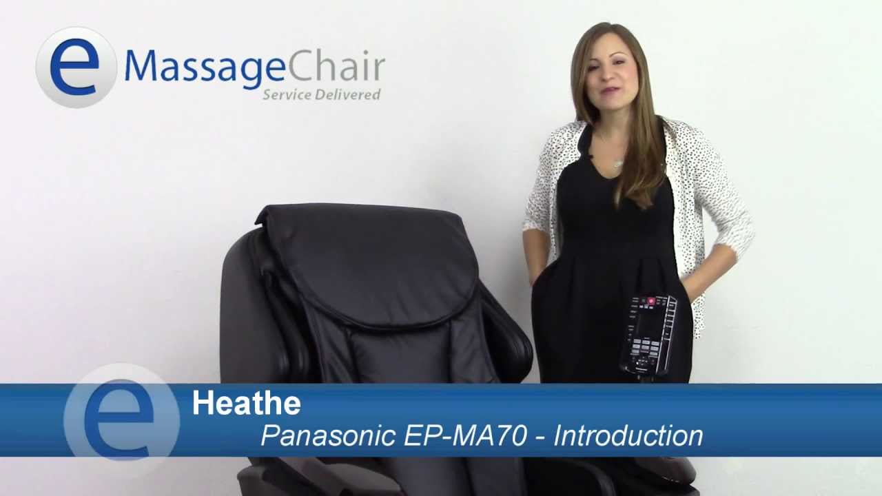 Panasonic EP-MA70 Massage Chair Video - Introduction - YouTube