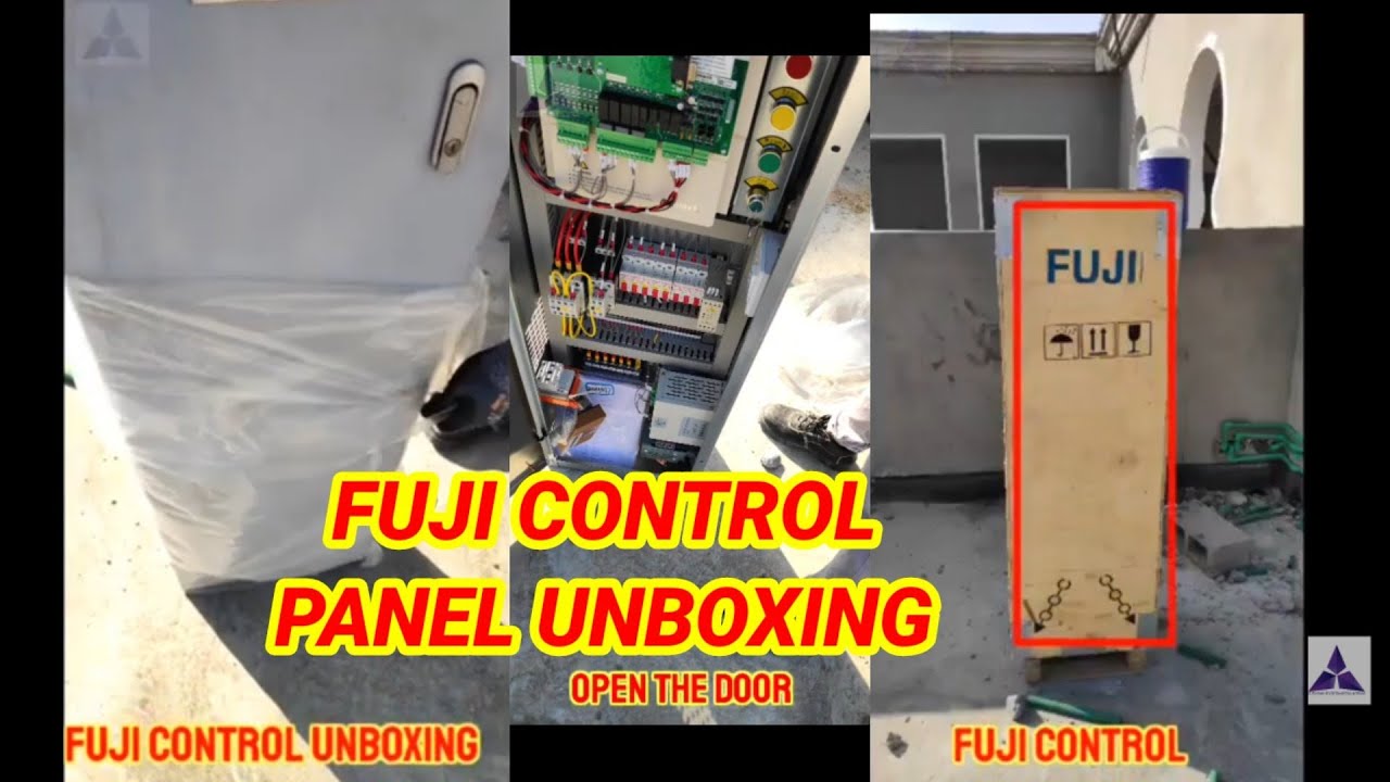 Elevator FUJI CONTROL PANEL DETAILS UNBOXING - YouTube