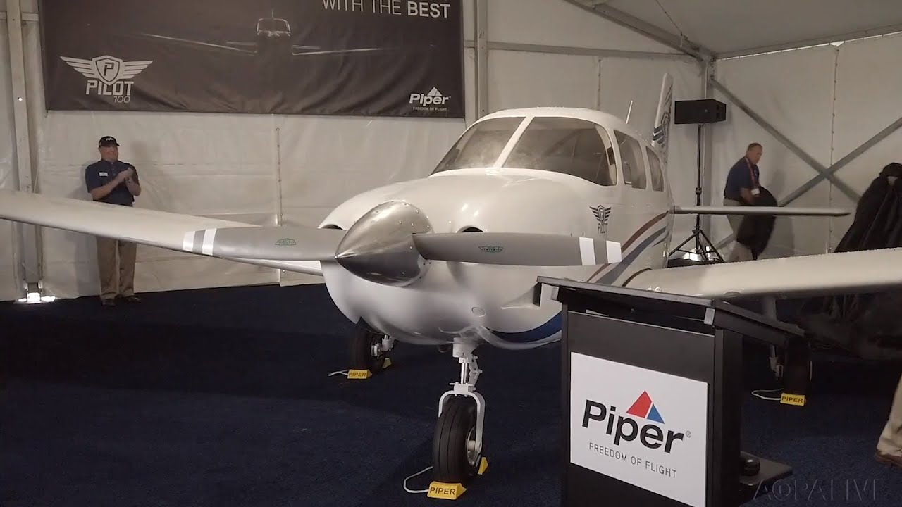 Piper Pilot 100 unveiled at Sun 'n Fun 2019 - YouTube