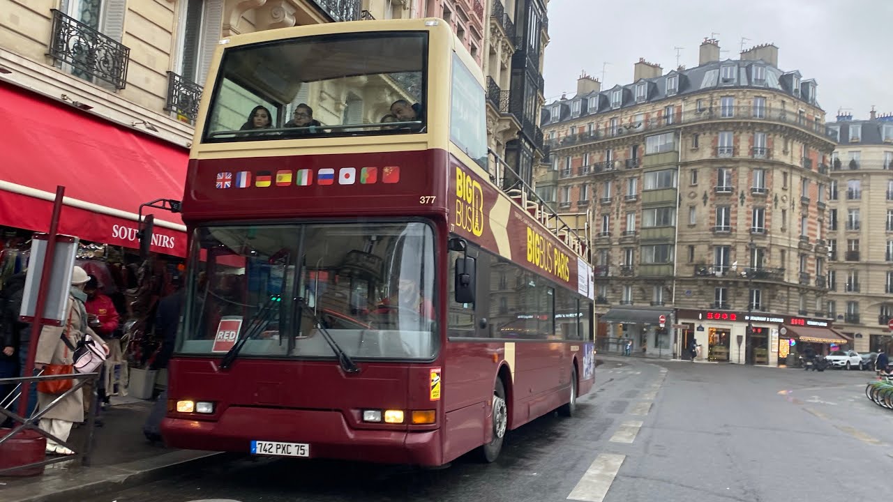 Lovely ZF B7L | Big Bus Paris 377 | 742 PXC 75 - YouTube
