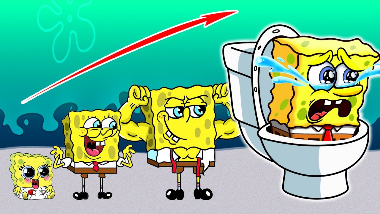 [Animation] Evolution of SKIBIDI TOILET SPONGEBOB | Skibidi Toilet ...