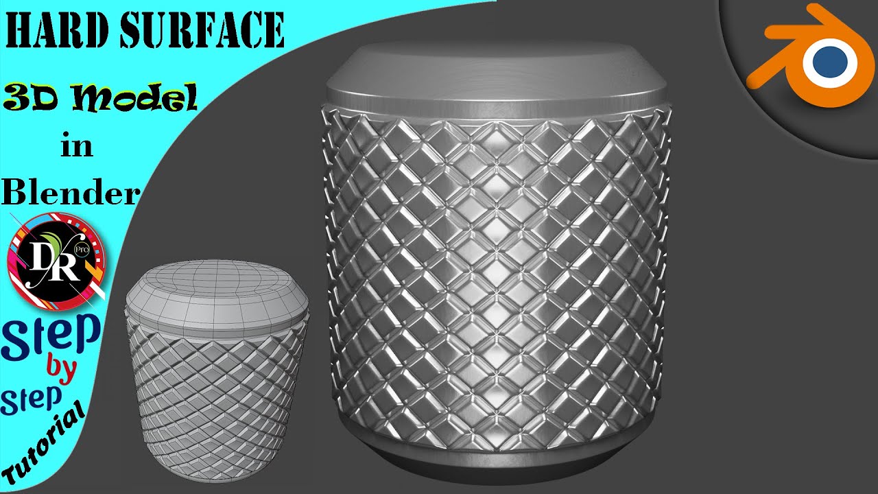 𝐓𝐮𝐭𝐨𝐫𝐢𝐚𝐥 : How To Make Hard Surface / Topology 𝟑𝔻 𝐌𝐎𝐃𝐄𝐋 in Blender ...