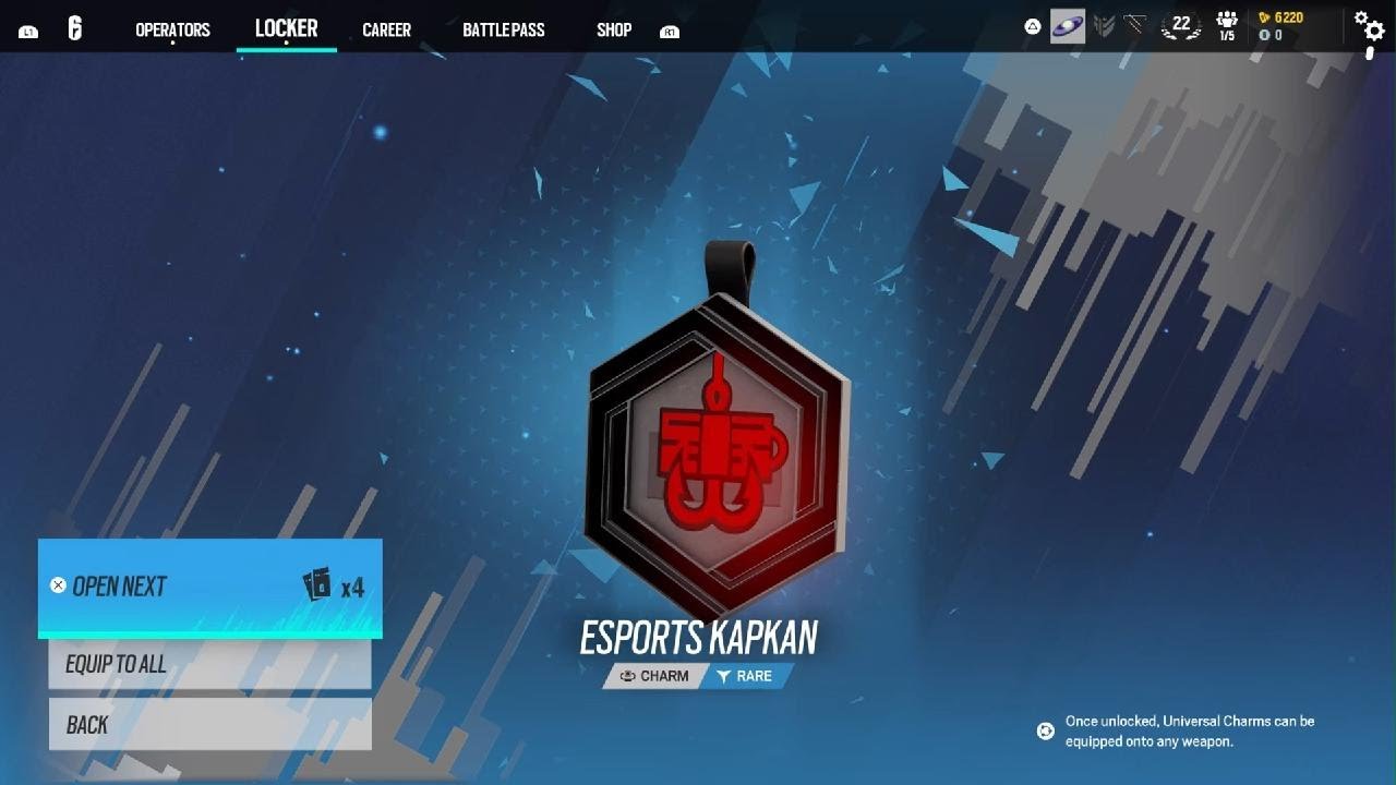 Opening my R6 Esports packs! [PS5] - YouTube