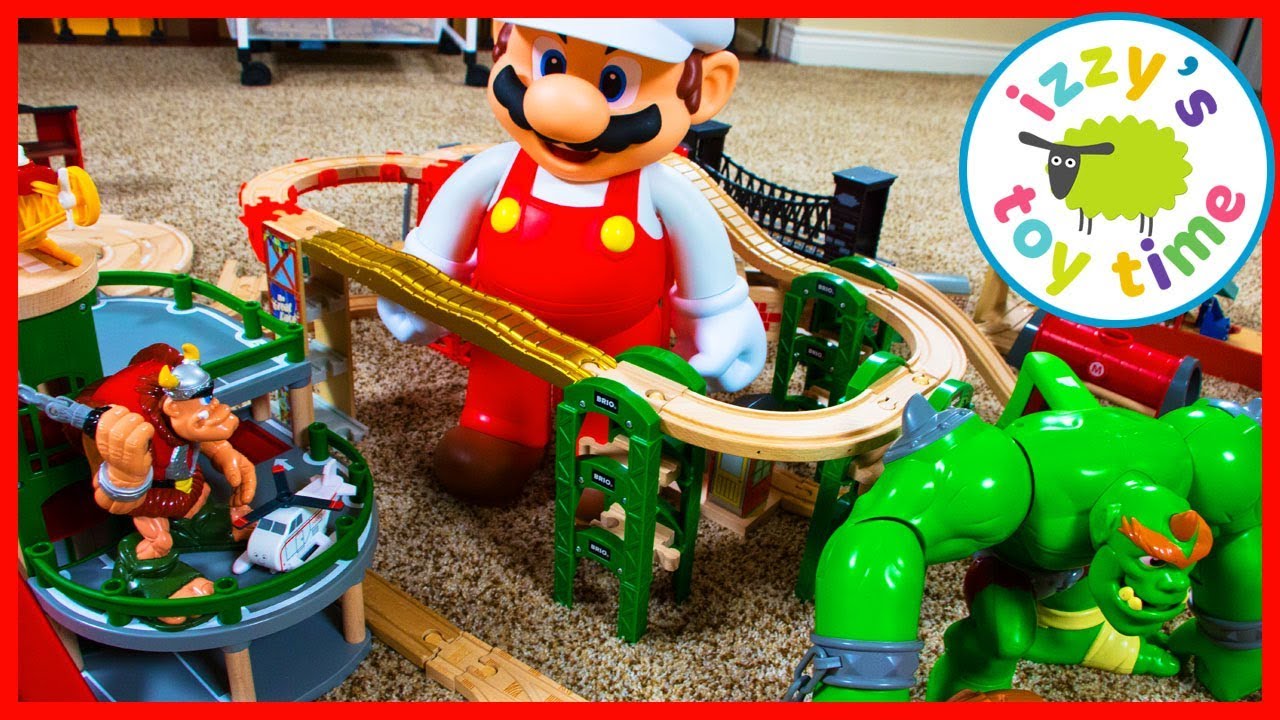 Thomas and Friends MARIO PART TWO! Fun Toy Trains - YouTube