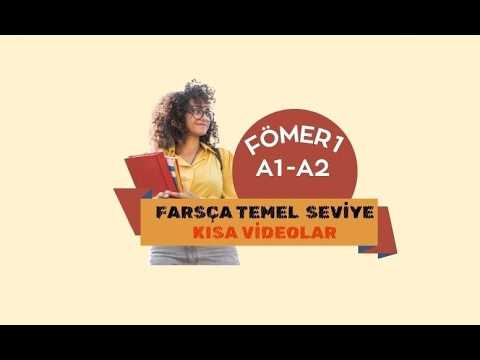 FARSÇA TEMEL SEVİYE A1 - FÖMER 1 - Kısa Videolar - Dr.Ahmad JABBARI