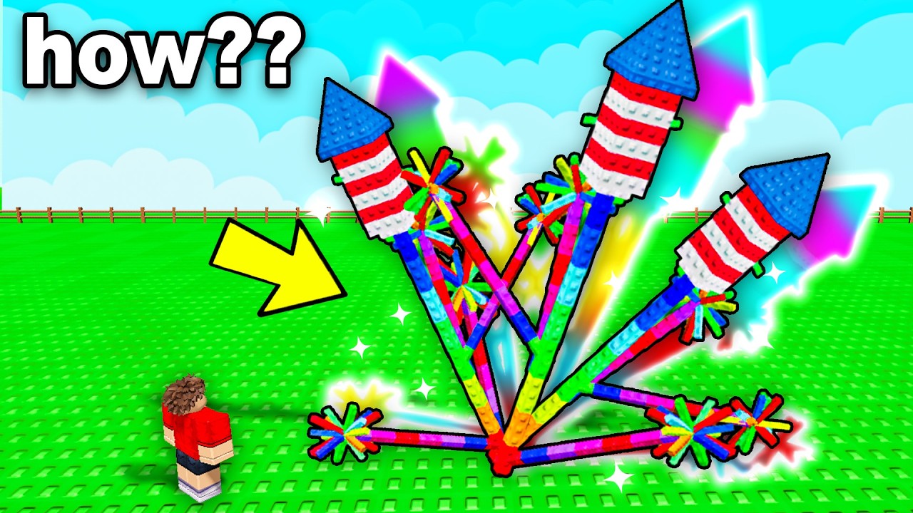 I Grew The RAREST FIREWORK FLOWER In Grow A Garden!! - YouTube