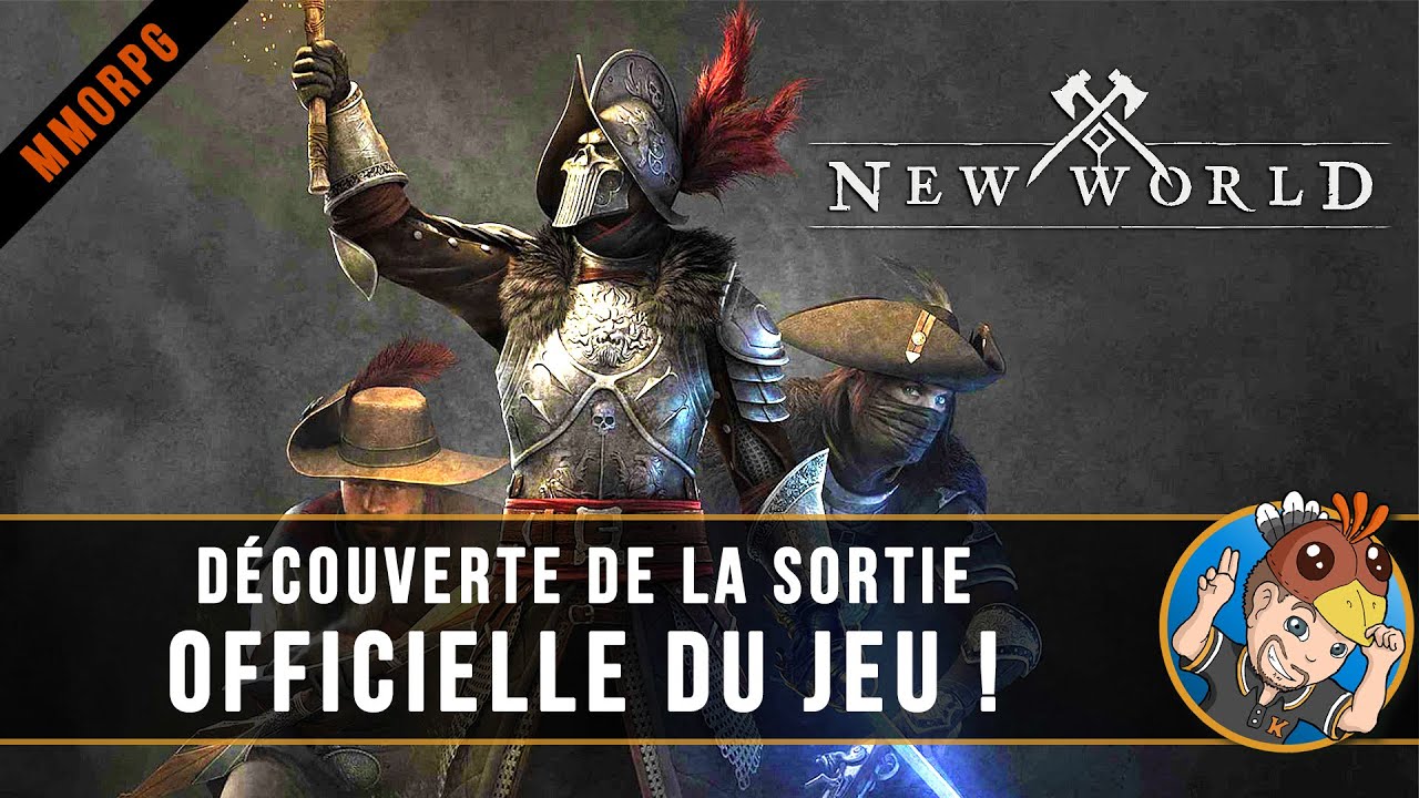 NEW WORLD : découverte de la sortie officielle du jeu ! - YouTube
