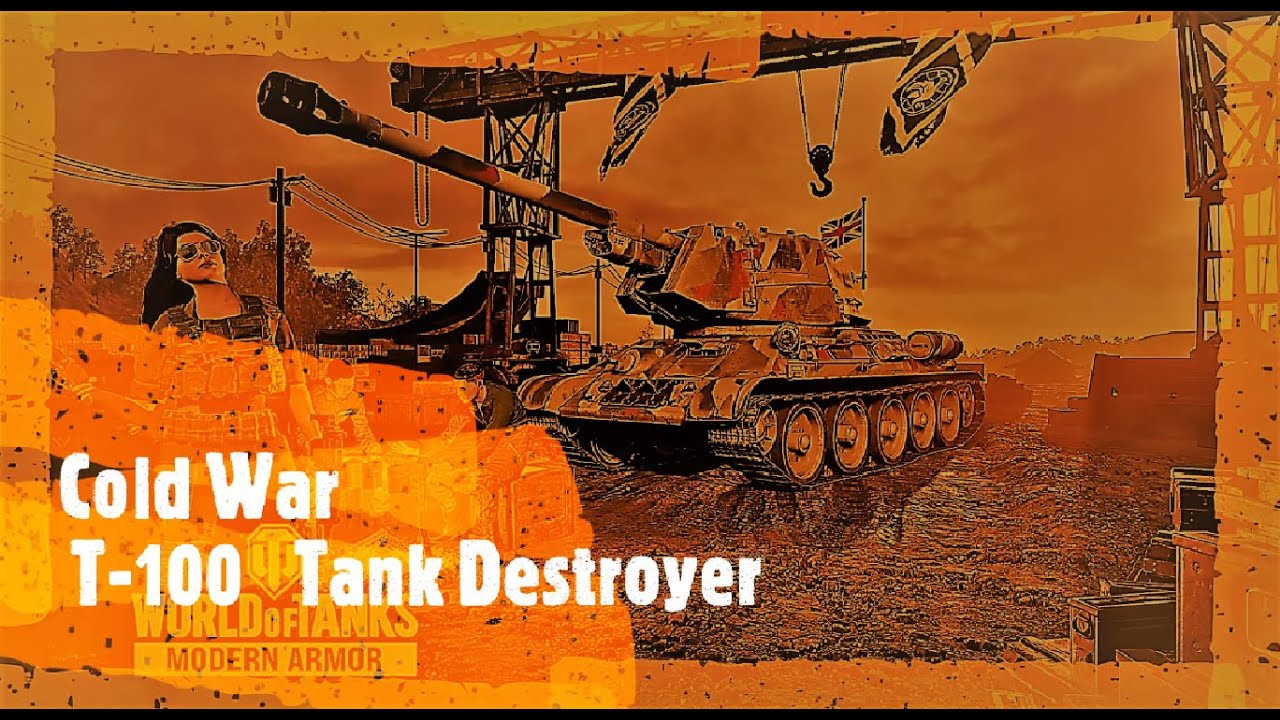 [World Of Tanks Console] - Cold War Premium T 100 Tank Destroyer - YouTube