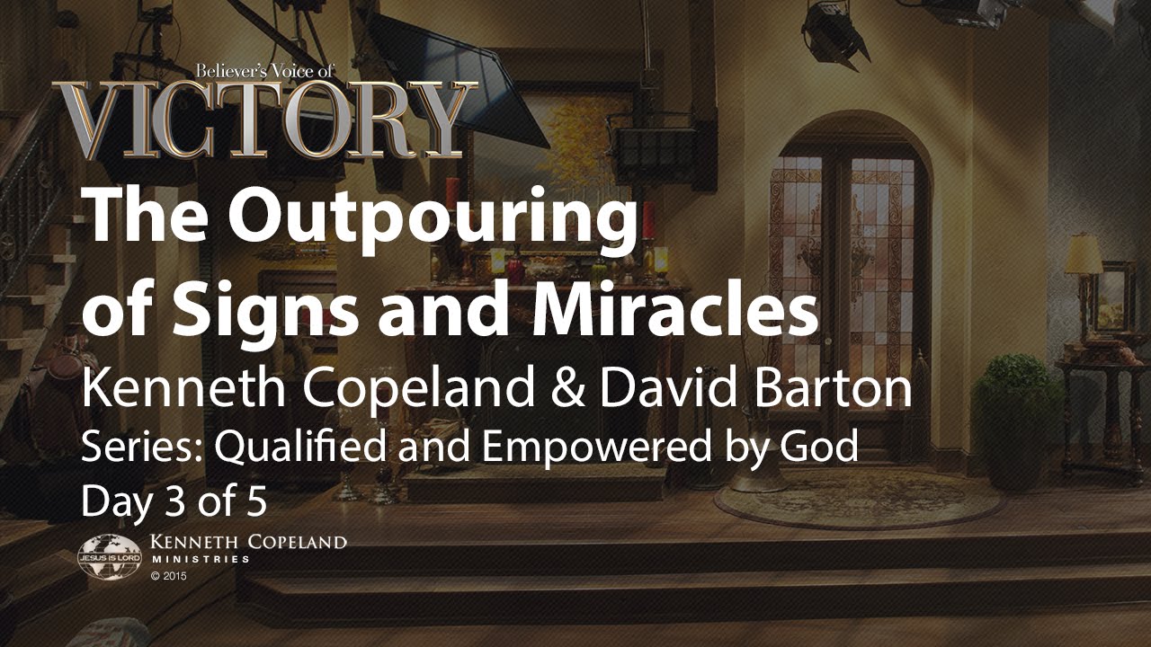 The Outpouring of Signs and Miracles - YouTube