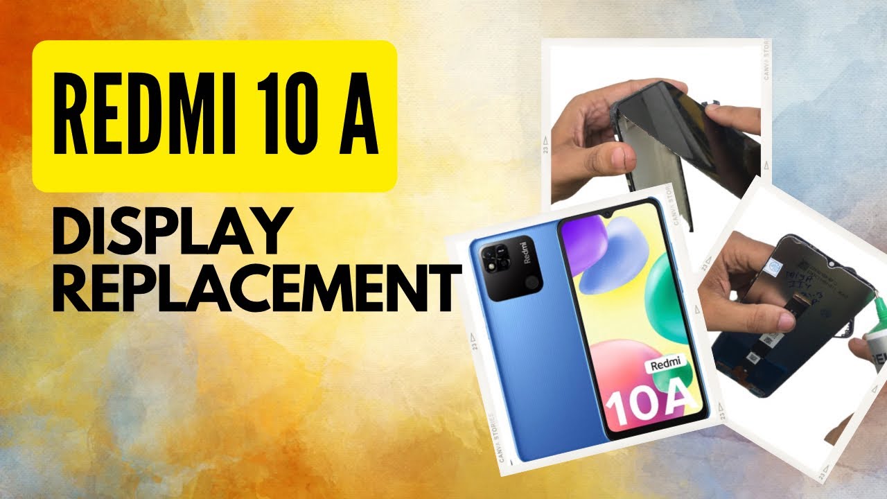 Redmi 10A display replacement | how to change redmi 10a display #new # ...