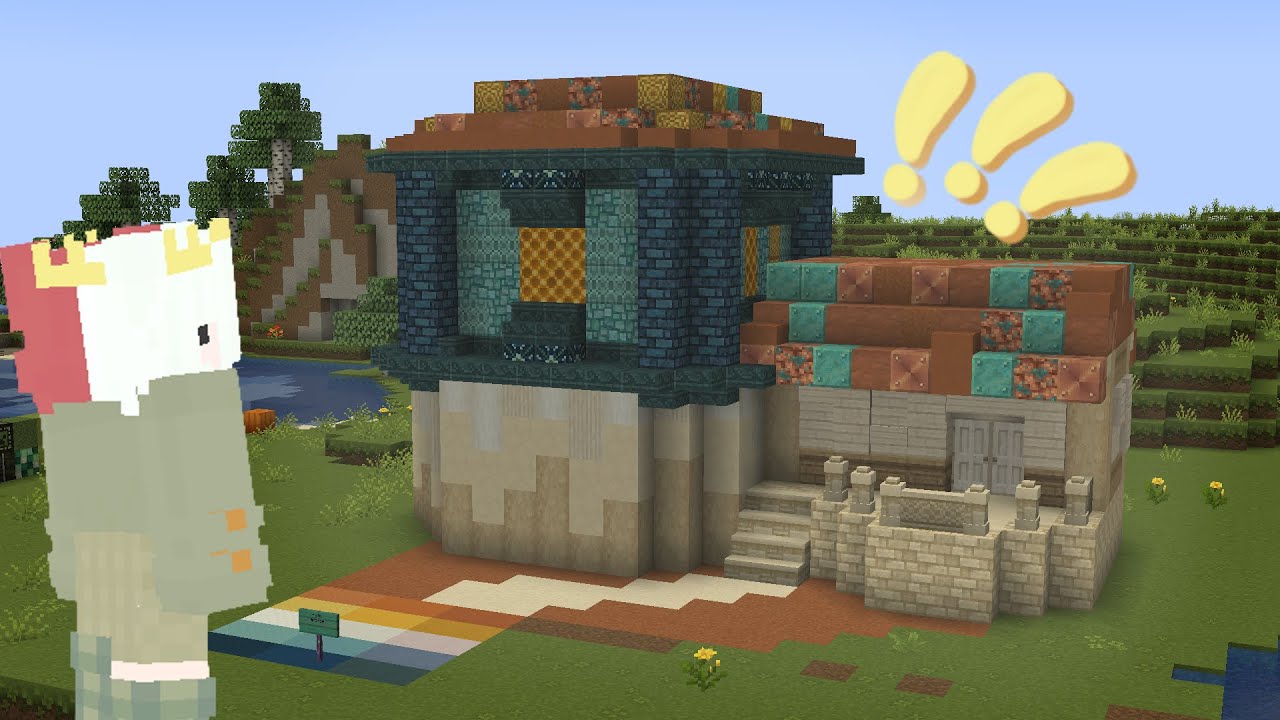 I Turned The AroAce Flag into a Minecraft House! - YouTube