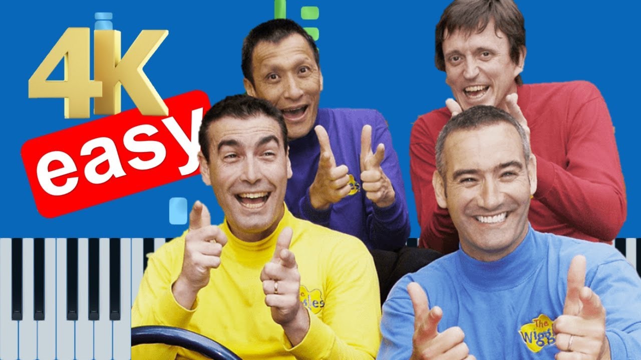 The Wiggles - Silver Bells That Ring At Night (Slow Easy Medium) Piano ...