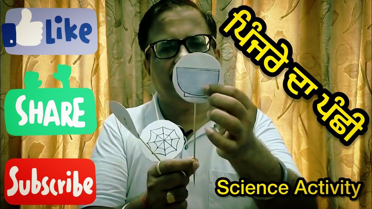 ਪਿੰਜਰੇ ਦਾ ਪੰਛੀ,,, Bird In A Cage ,,,Optical Illusion.. - YouTube